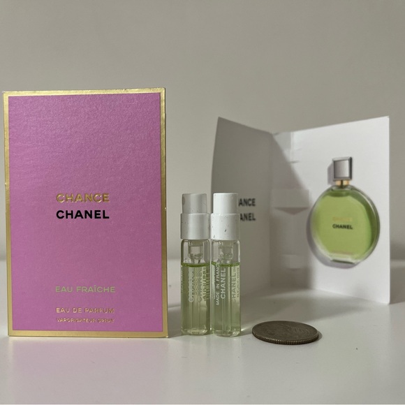 CHANEL | Other | Set Of 2 Chanel Chance Eau Fraiche Samples | Poshmark